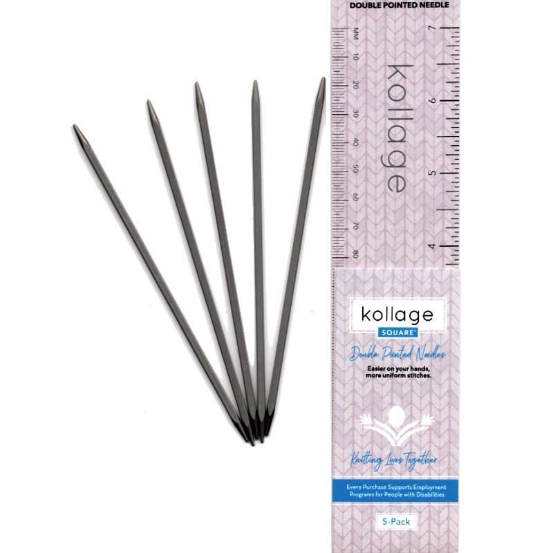 Kollage, Grey Double Pointed Needles
